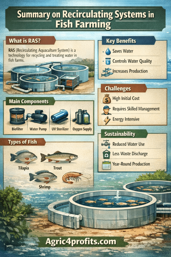Recirculating Systems In Fish Farming - Agric4Profits